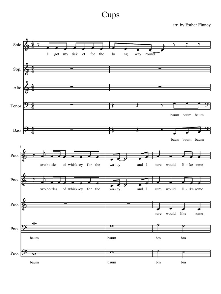 Arr. by Esther Finney | PDF