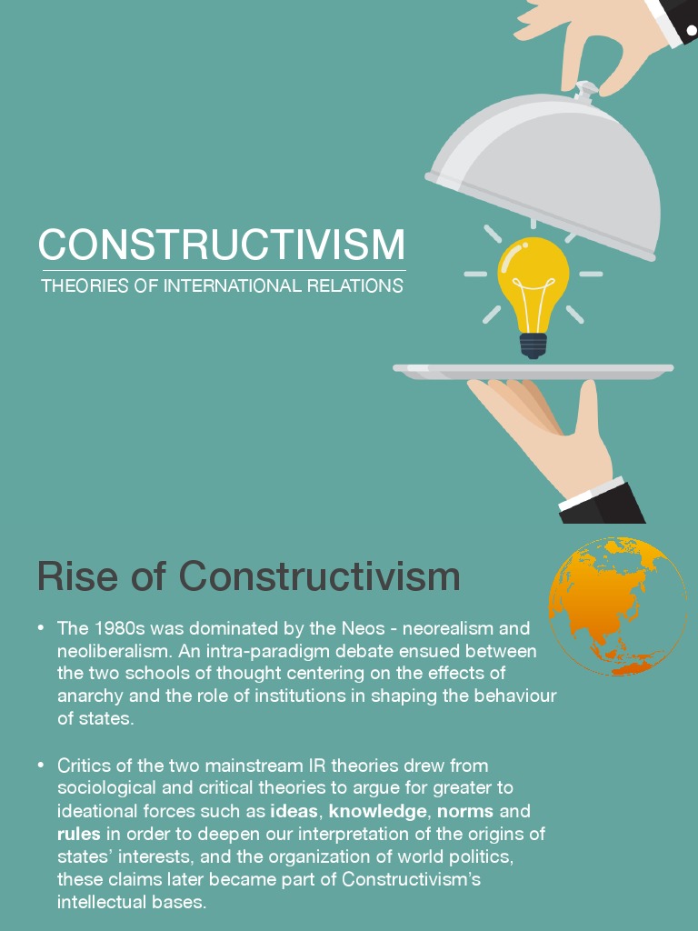 Constructivism: Theories of International Relations | PDF ...