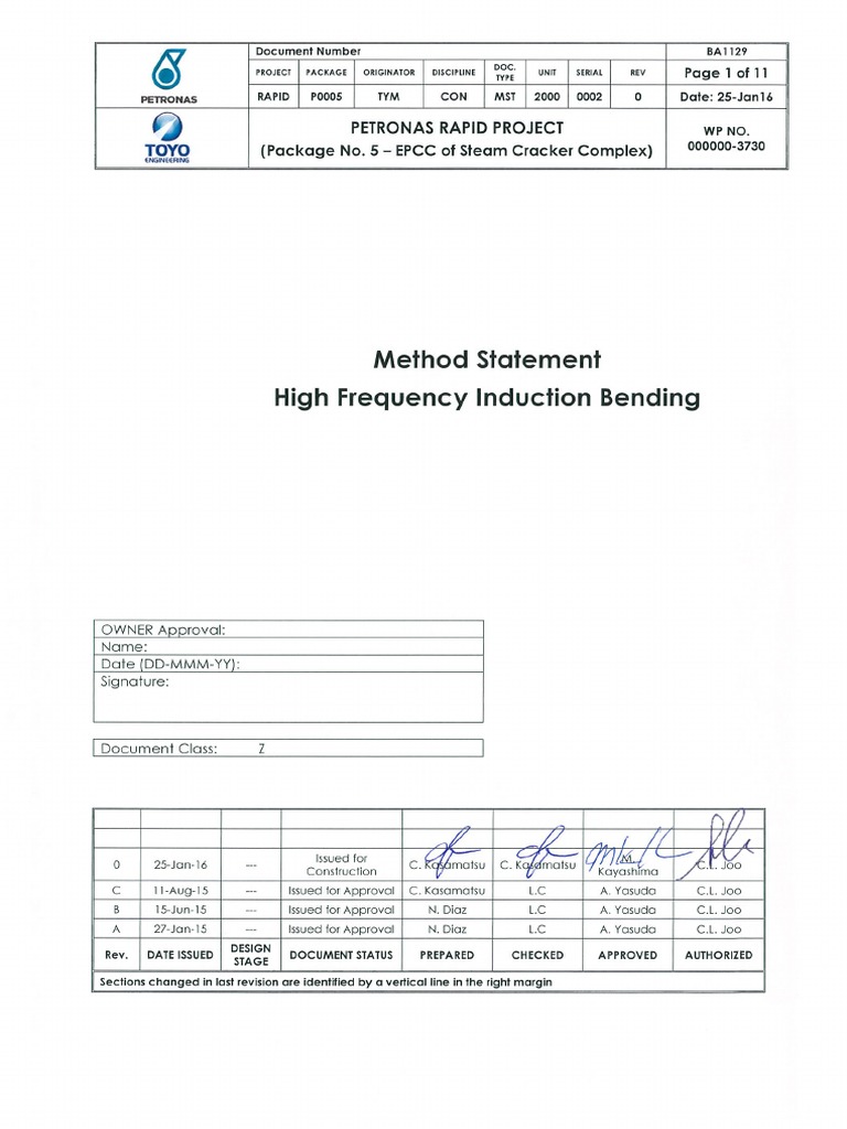 High Frequency Induction Bending PDF | PDF | Pipe (Fluid Conveyance ...