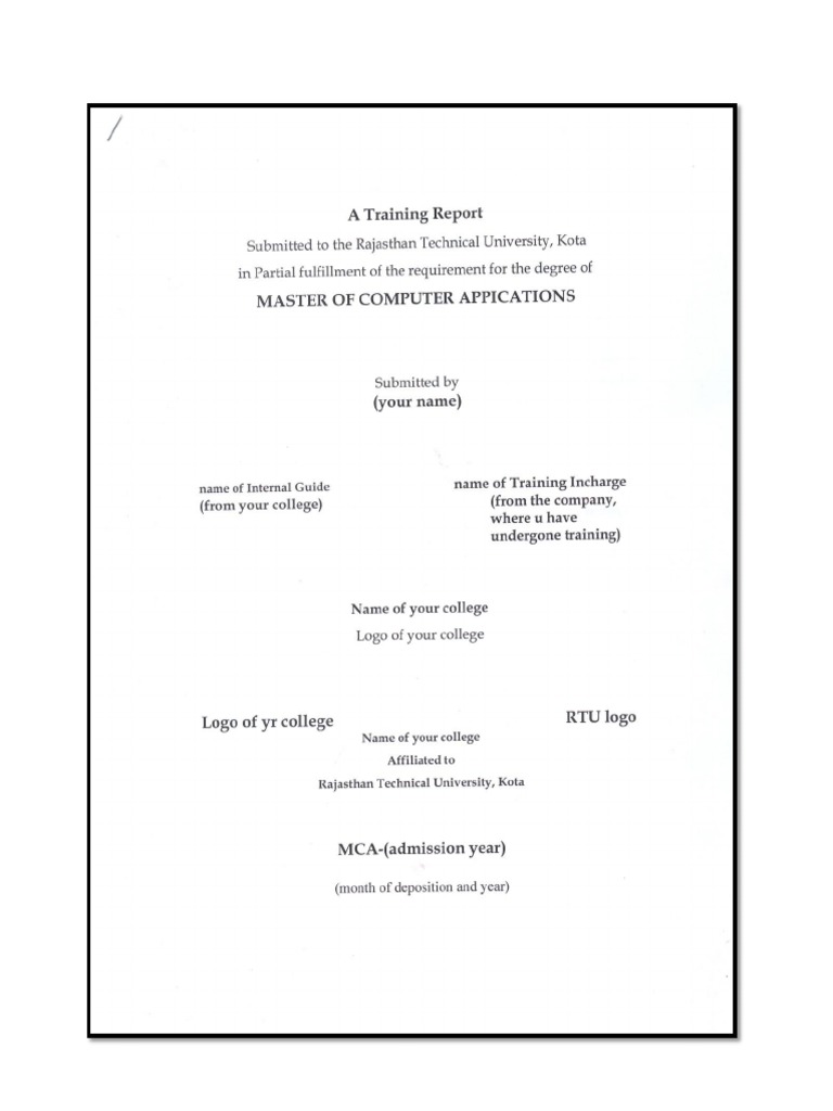 Rtu Report Format | PDF