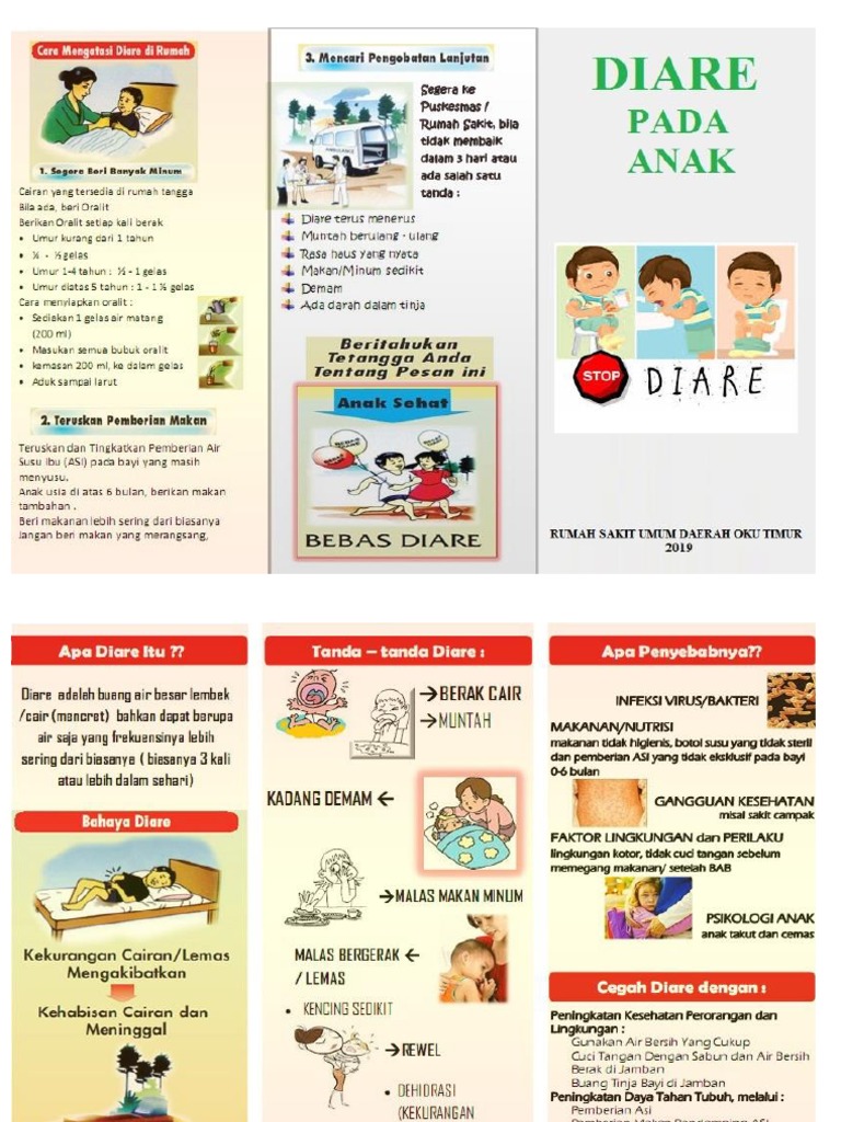 Leaflet Diare Anak