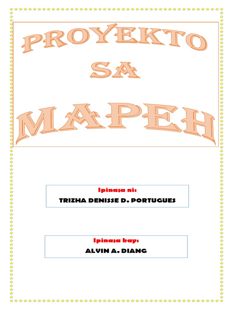 Proyekto Sa Mapeh | PDF | Philippines
