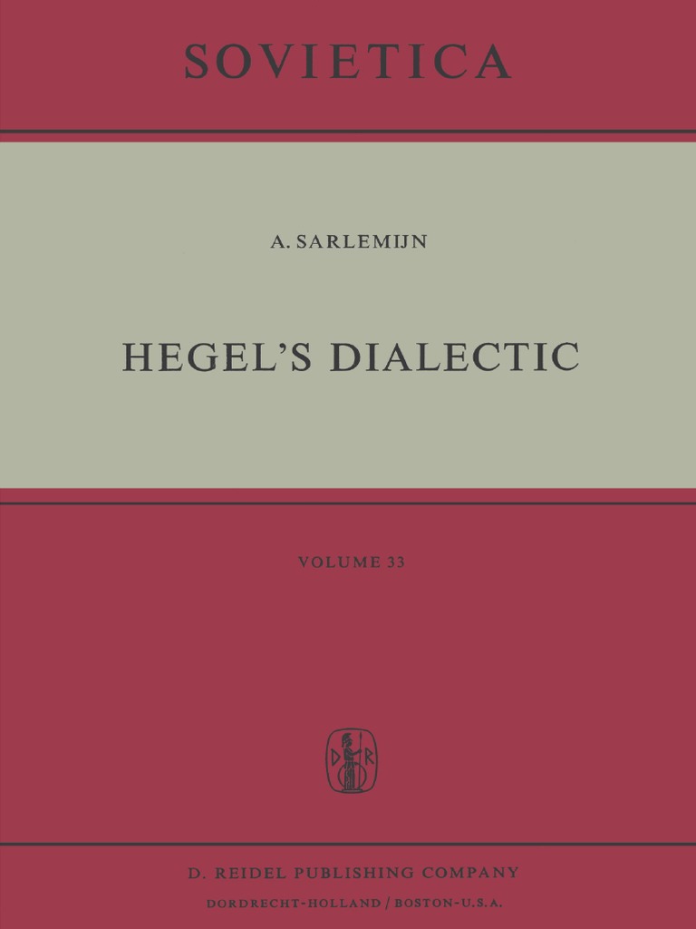 HEgel's Dialectic | PDF | Dialectic | Georg Wilhelm Friedrich Hegel