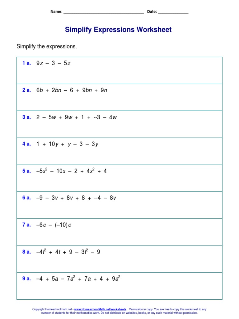 Algebra | PDF