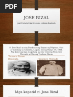 Ang Mga Kasintahan Ni Jose Rizal | PDF
