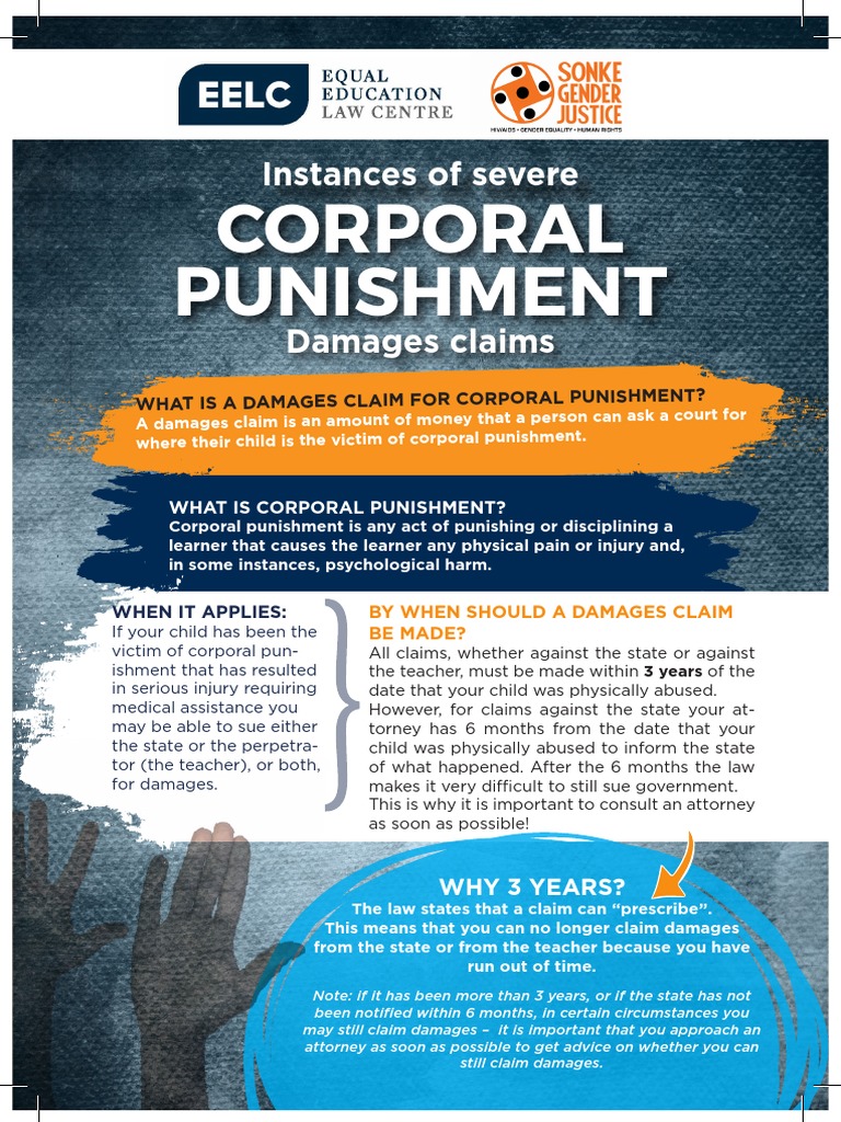 Instances of Severe Corporal Punishment Damages Claim (2017) | PDF ...