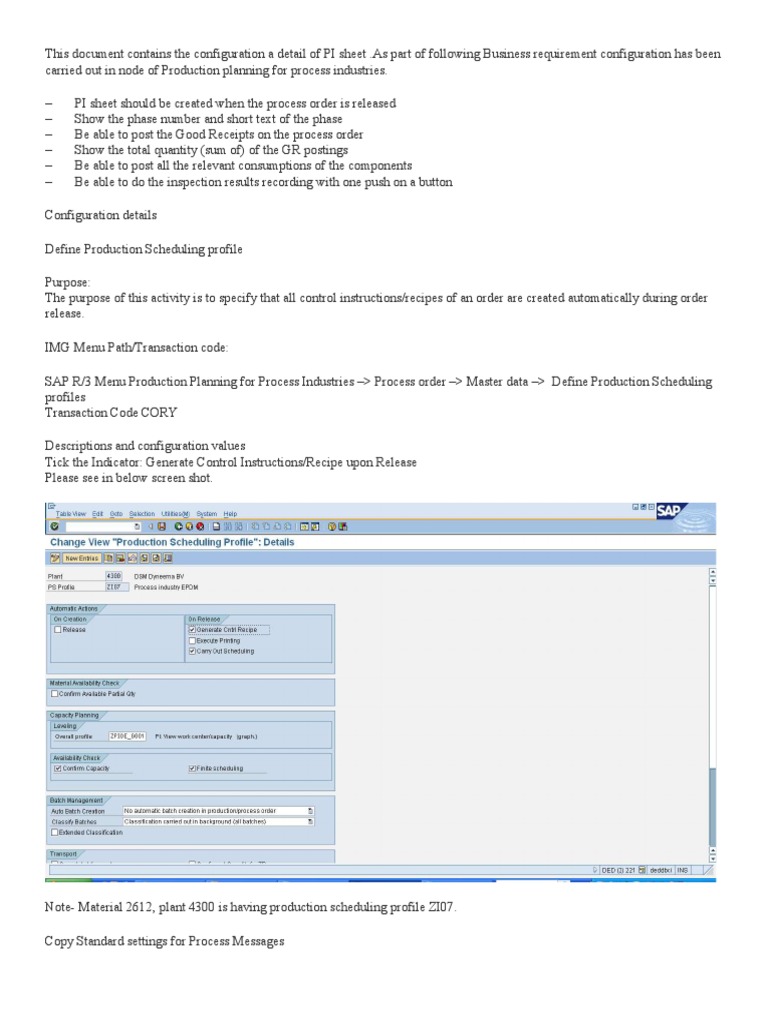 PI Sheet Config | PDF | Areas Of Computer Science | Computing