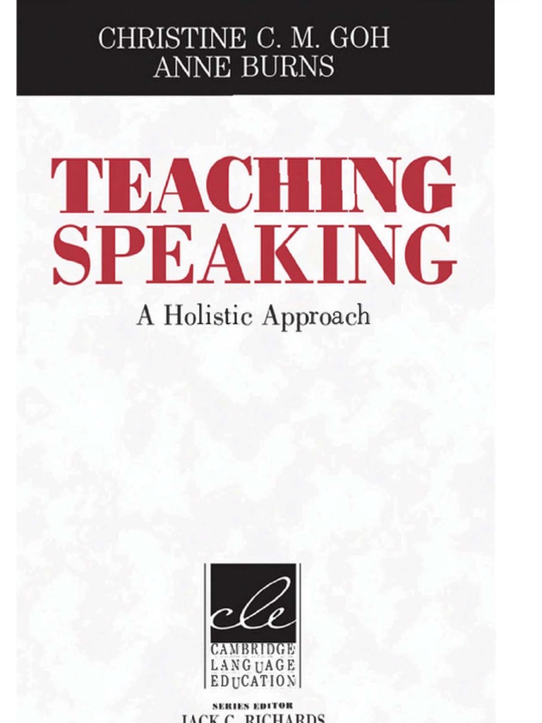 A Model For Teaching Speaking | PDF