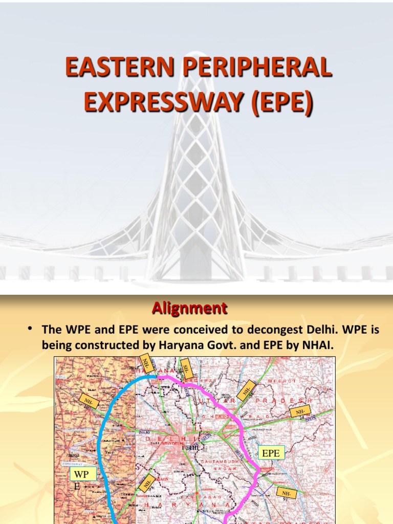 Eastern Peripheral Expressway Overview | PDF | Controlled Access ...