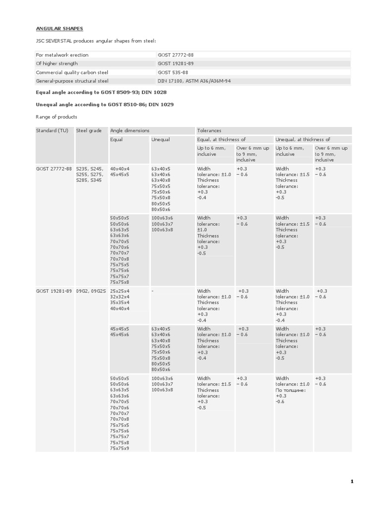 Gost | PDF | Steel | Engineering