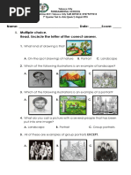 Class5 - Drawing - Final Question - Paper | PDF