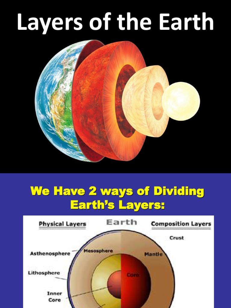 Earths Layers | PDF | Mantle (Geology) | Structure Of The Earth