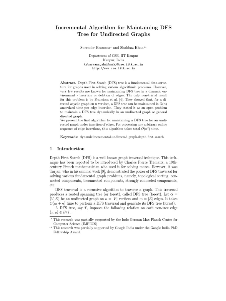 Incremental Al God Fs Tree | PDF | Vertex (Graph Theory) | Discrete ...