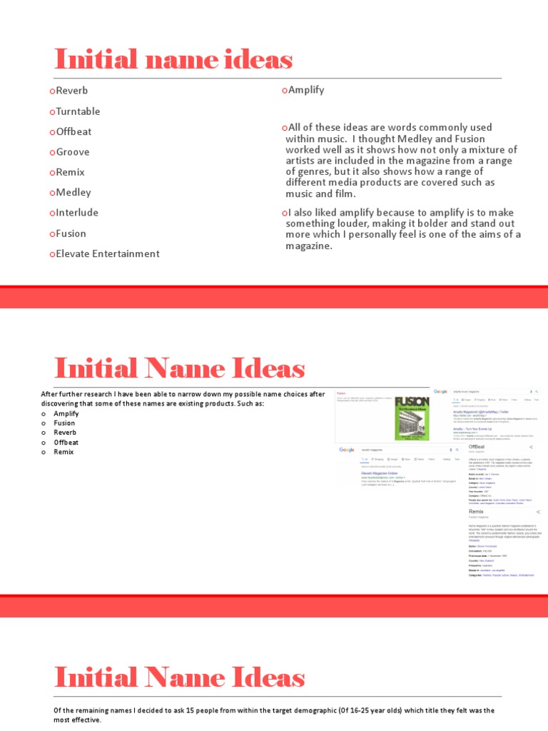 Magazine Names | PDF
