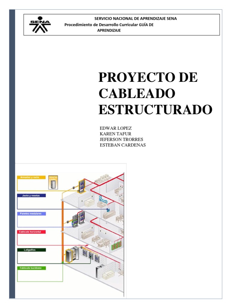 Proyecto de Cableado Estructurado | PDF | Tecnología de información y comunicaciones | Informática