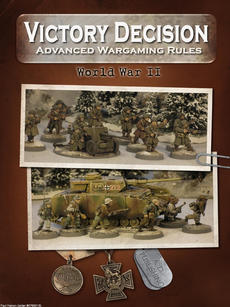 Victory Decision Wwii A4 Printerfriendly | PDF | Infantry | Wars & Military