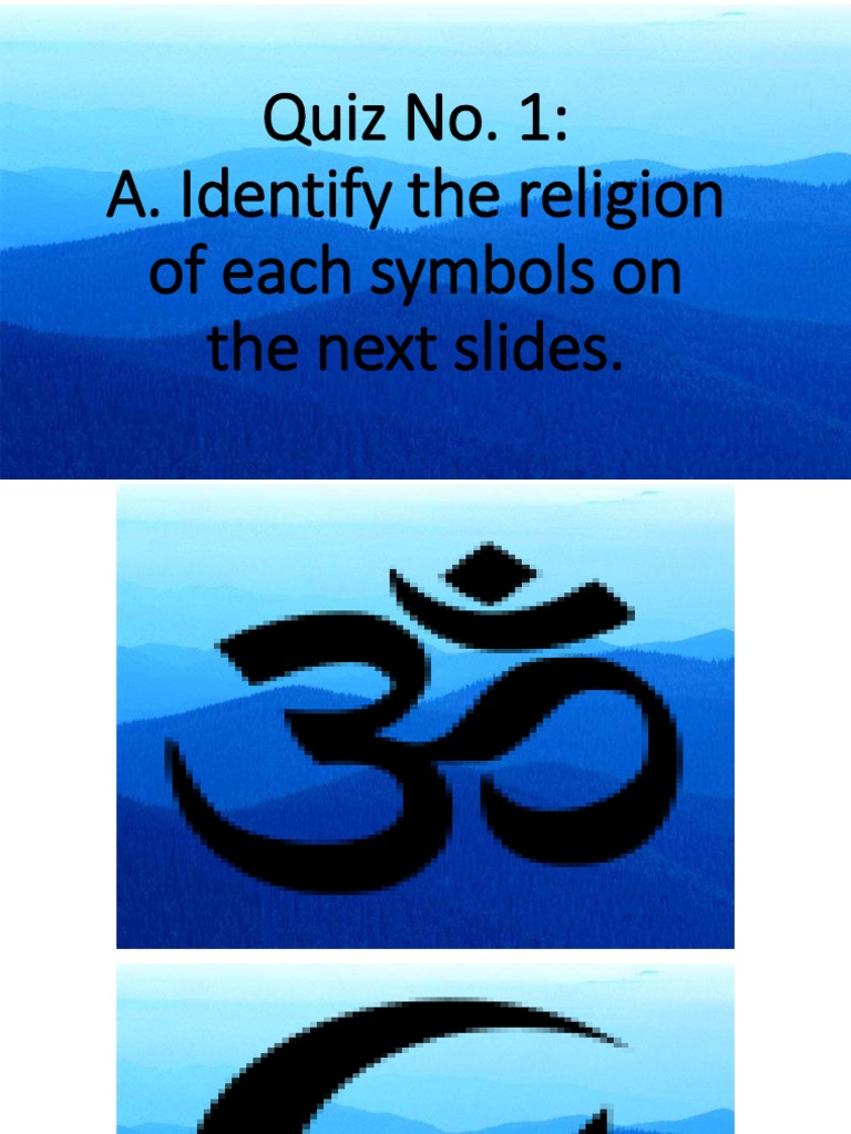 Different Religions and Its Symbols | PDF