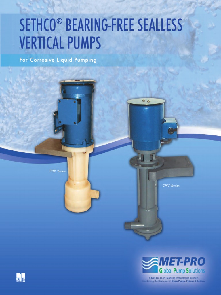 Sethco Bulletin 354 | PDF | Water Treatment | Pump