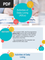 ADL Scoring Cheat Sheet | PDF | Hygiene | Wheelchair