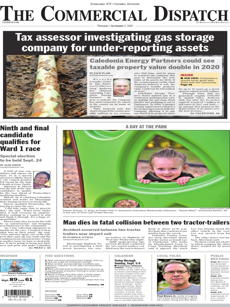 Commercial Dispatch Eedition 9-5-19 | PDF | Core Civic | United States ...