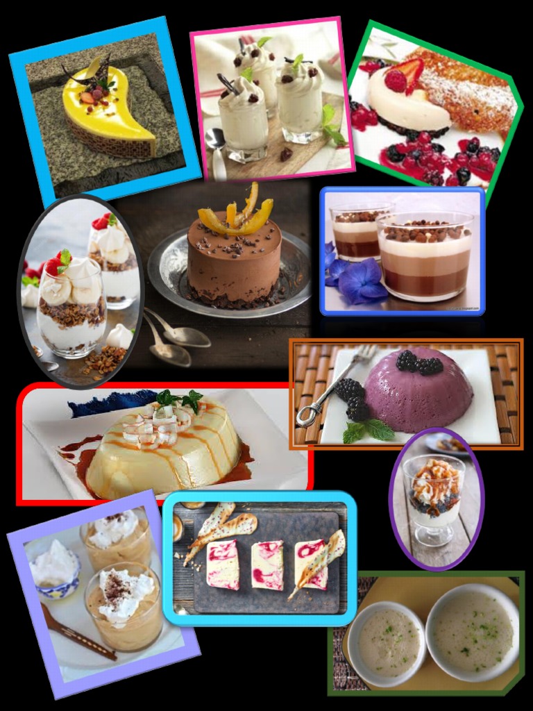 Collage Postres Semifrios | PDF