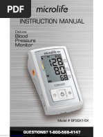 Microlife BP Monitor Error 3 Guide | PDF | Blood Pressure | Medical ...