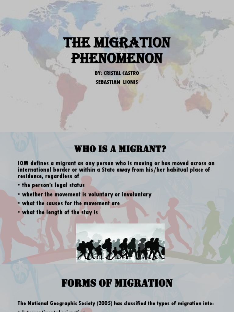 The Migration Phenomenon | PDF | Human Migration | Cultural Globalization