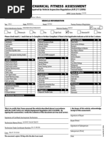 MOT Inspection Checklist Overview | PDF