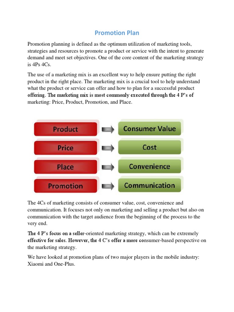 Promo Plan | PDF | Xiaomi | Smartphone