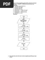 1algoritma Dan Flowchart Menghitung Rata-Rata Dari 3 Buah Nilai | PDF ...