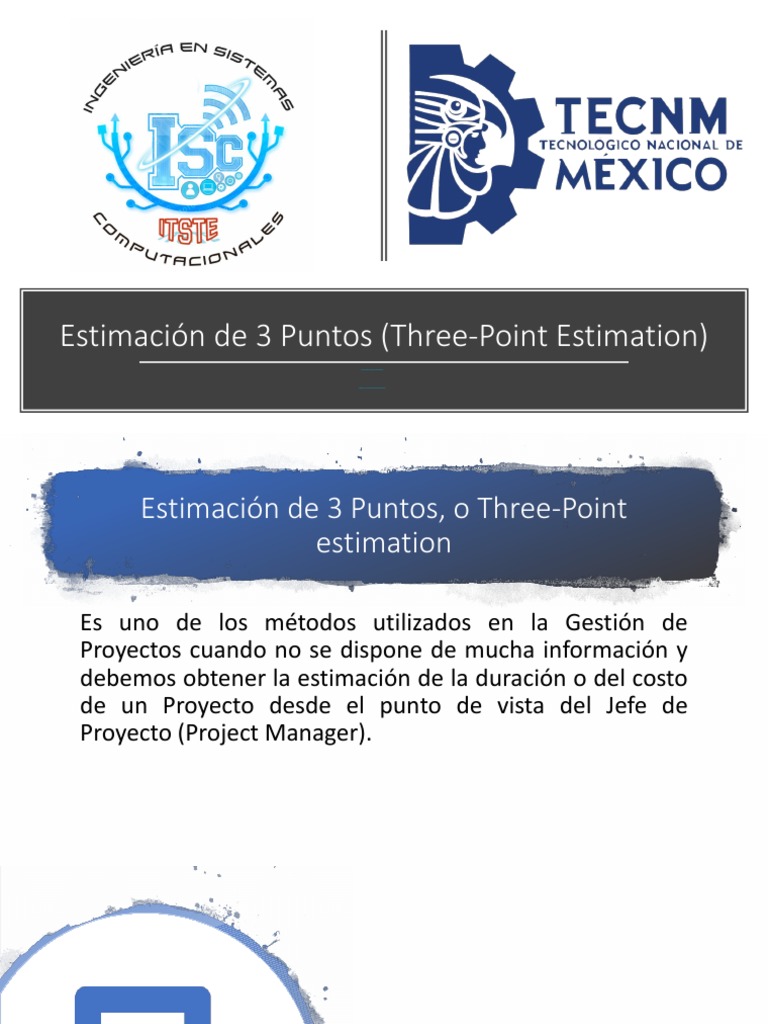 Estimación de 3 Puntos (Three-Point Estimation) | PDF | Desviación Estándar | Software