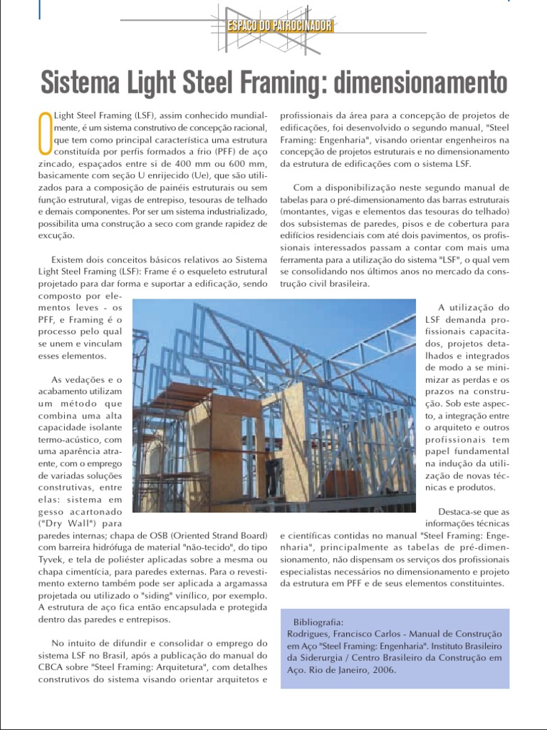Steel Frame | PDF | Engenharia Estrutural | Engenharia