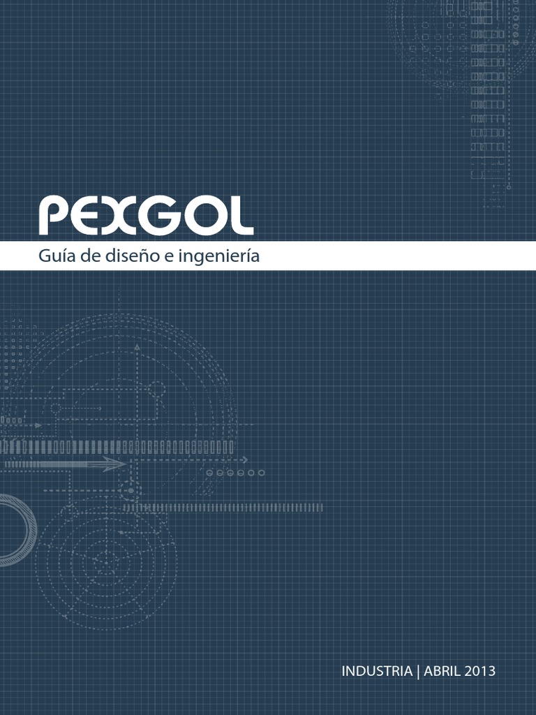 Guía de Diseño para Tuberías PEXGOL | PDF | Tubería (transporte de ...