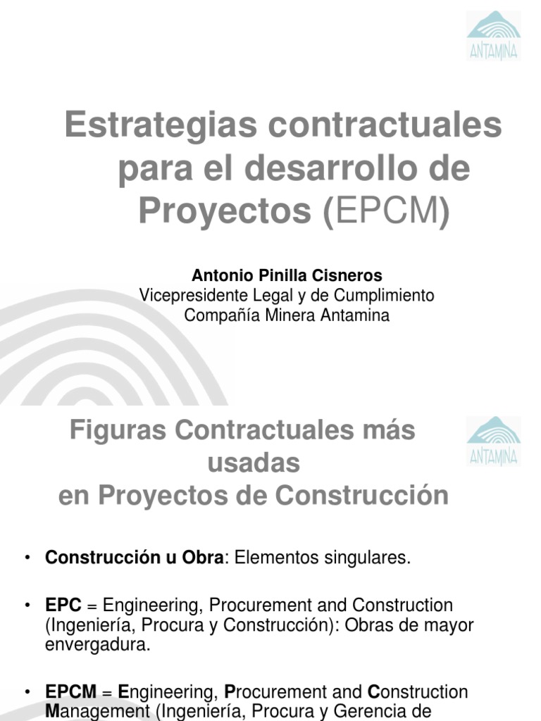 Contratos EPC - EPCM PDF | PDF | Presupuesto | Ingeniería
