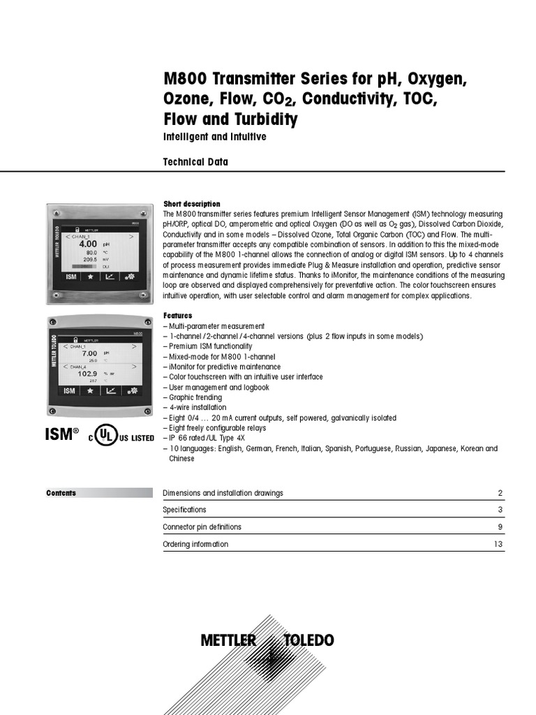 Conexion de M800 PDF | PDF | Sensor | Relay