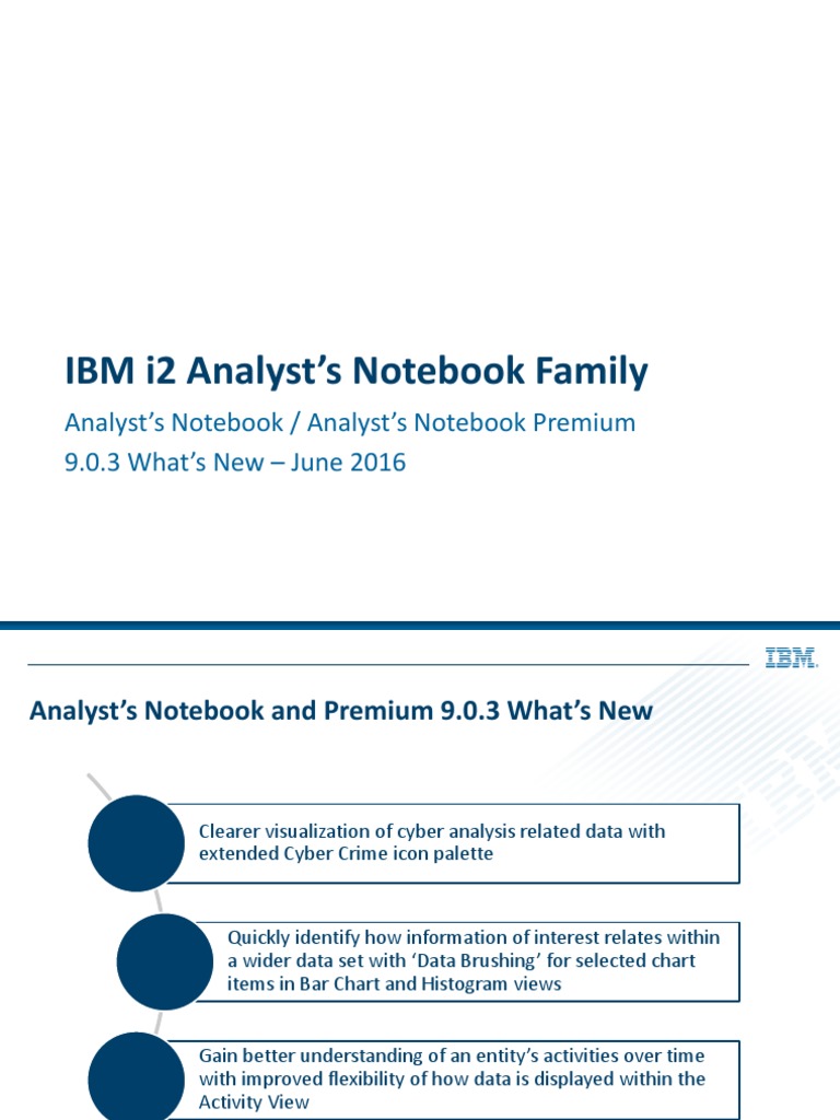 IBM I2 Analyst's Notebook Family | Download Free PDF | Icon (Computing ...