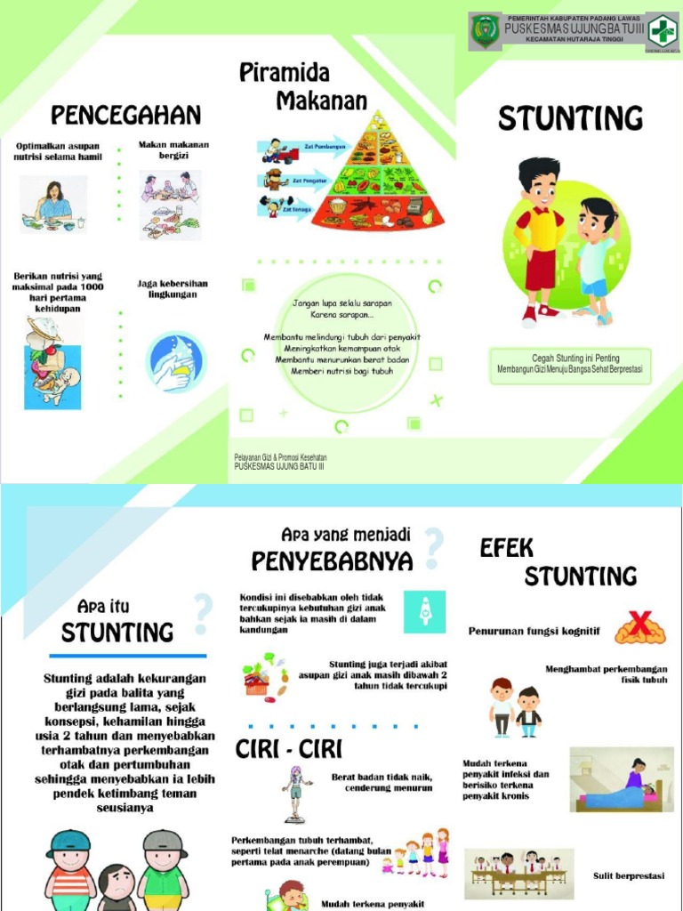 Leaflet Stunting PDF | PDF