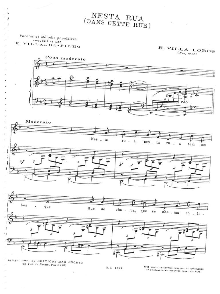 Nesta Rua - Villa Lobos | PDF
