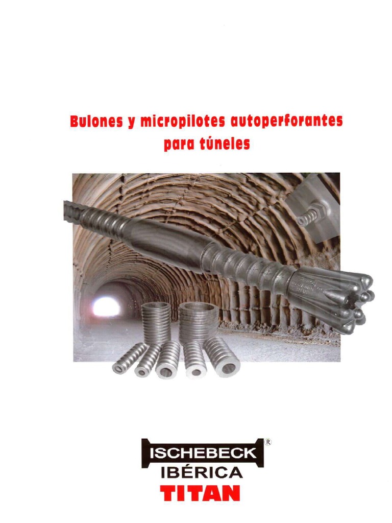 Diseño de Bulones para Pantallas Atirantadas | PDF