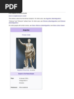 Understanding the Roman Princeps | PDF | Roman Empire | Augustus