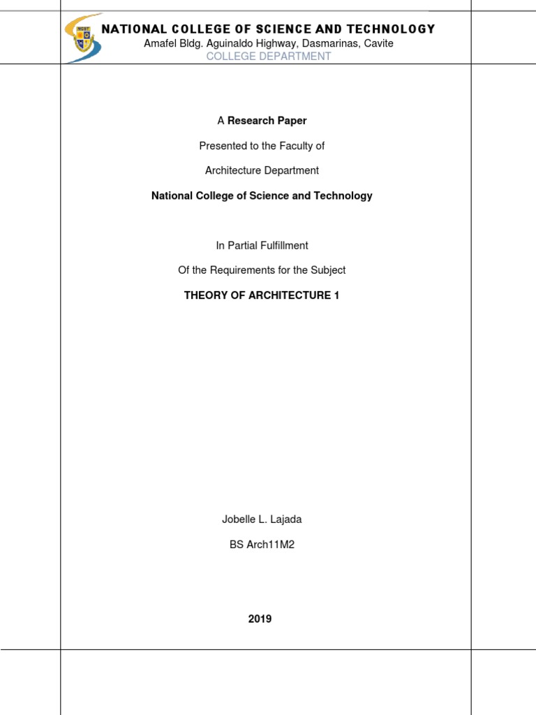 Importance of Anthropometrics in Architecture Design | PDF ...