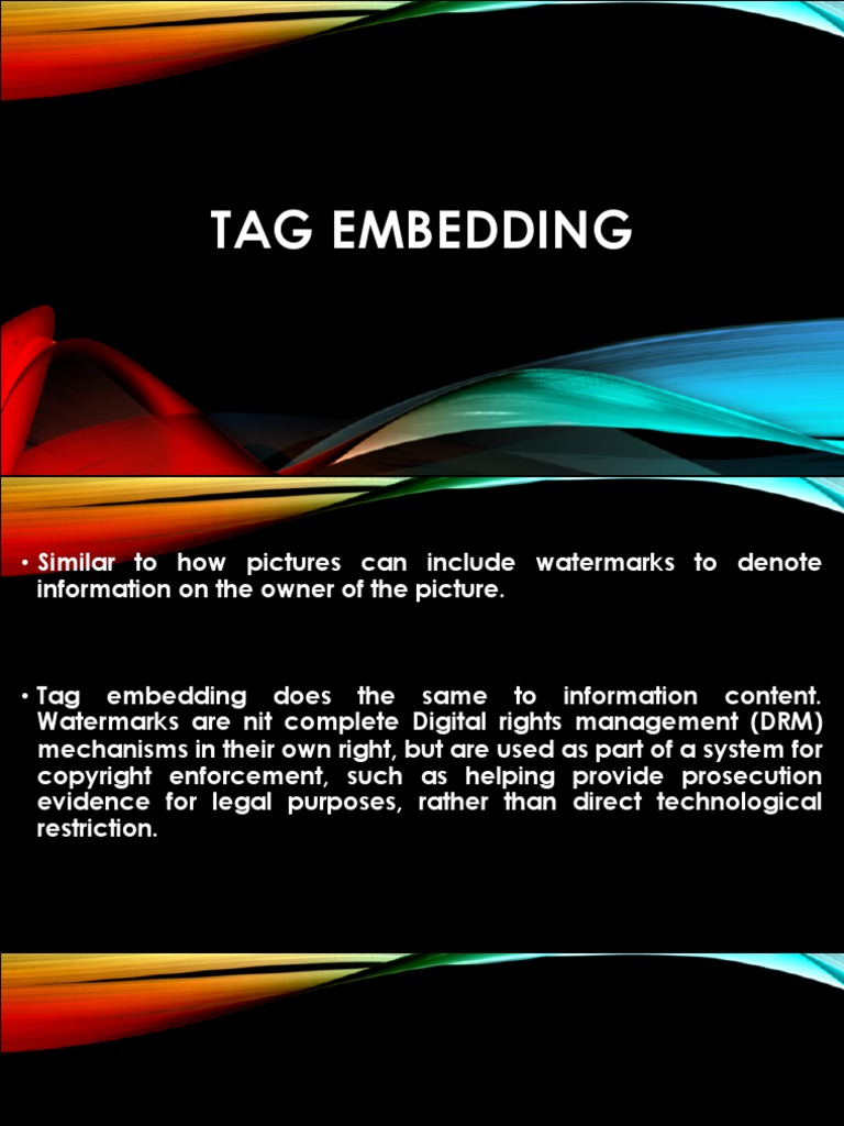 Understanding Tag Embedding and Patents | PDF | Business | Technology ...