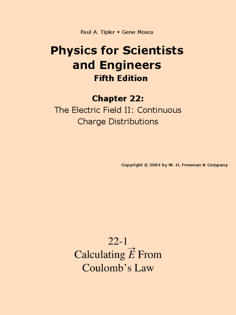 Physics For Scientists and Engineers: Fifth Edition | PDF | Flux ...