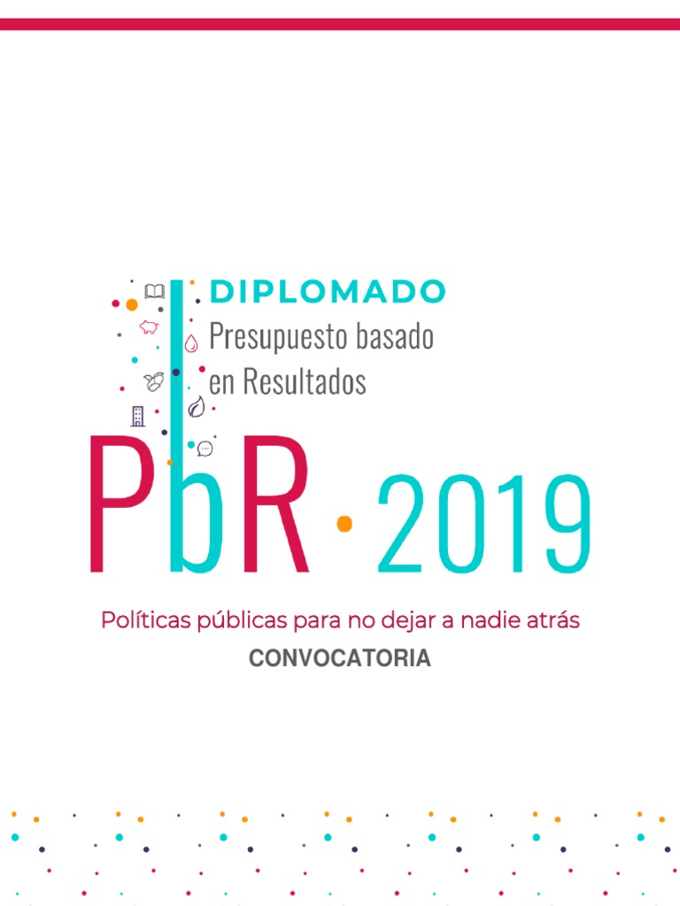 Diplomado PBR 2019. Convocatoria PDF | PDF | Planificación | Presupuesto