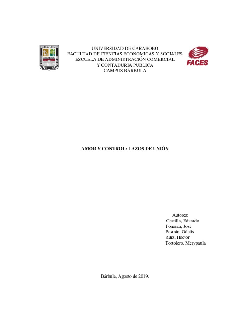 Amor y Control: Interpretaciones y Significados | PDF | Comprensión ...