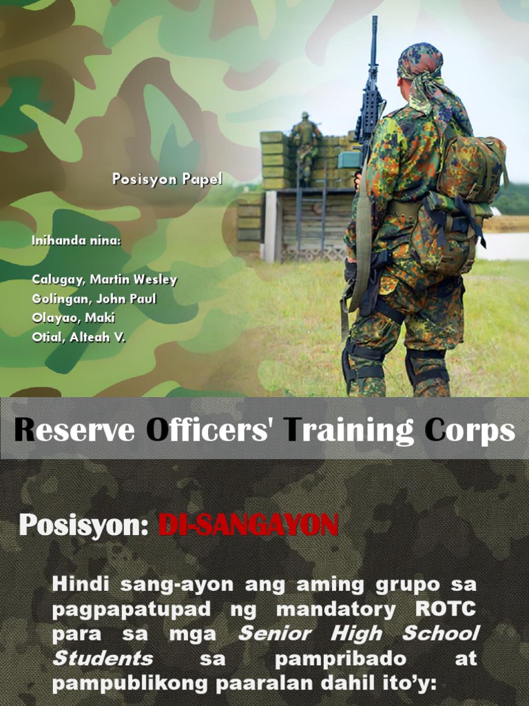 Mandatory ROTC | PDF