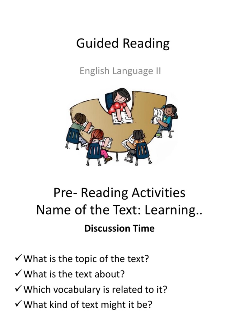 Guided Reading: English Language II | PDF