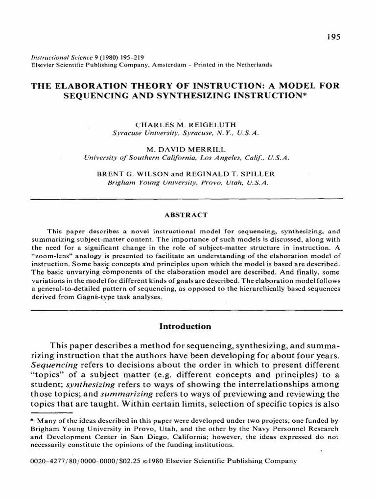 (1980) 195-219 Elsevier Scientific Publishing Company, Amsterdam ...