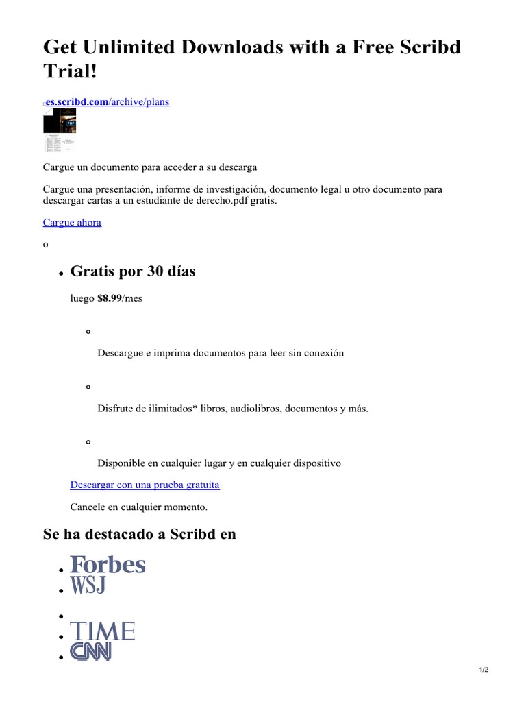 Get Unlimited Downloads With A Free Scribd Trial | PDF | Informática | Software