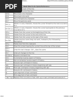 Essential Vim Commands Cheat Sheet | PDF | Cursor (User Interface) | Computing